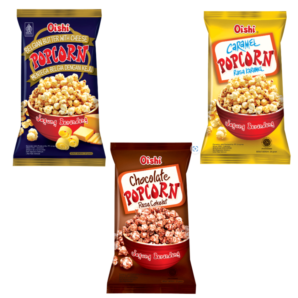 Jual OISHI POPCORN 20gr | Shopee Indonesia