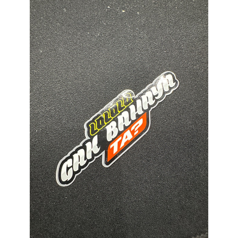 Jual STIKER LO GAK BAHAYA TA | Shopee Indonesia