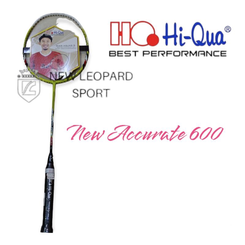 Jual Raket Badminton Hi-Qua New Accurate 600 / Raket bulu tangkis Hi ...