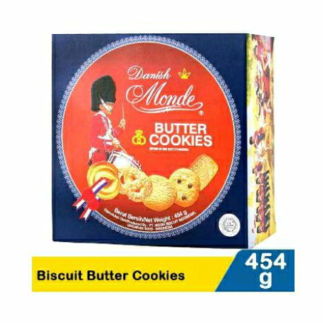 Jual Monde butter Cookies 454gr | Shopee Indonesia