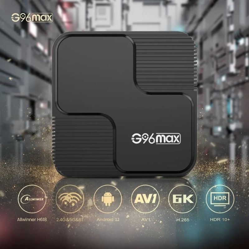 Jual android tv box G96 max terbaru os android 12 ram 4gb int 32gb ...