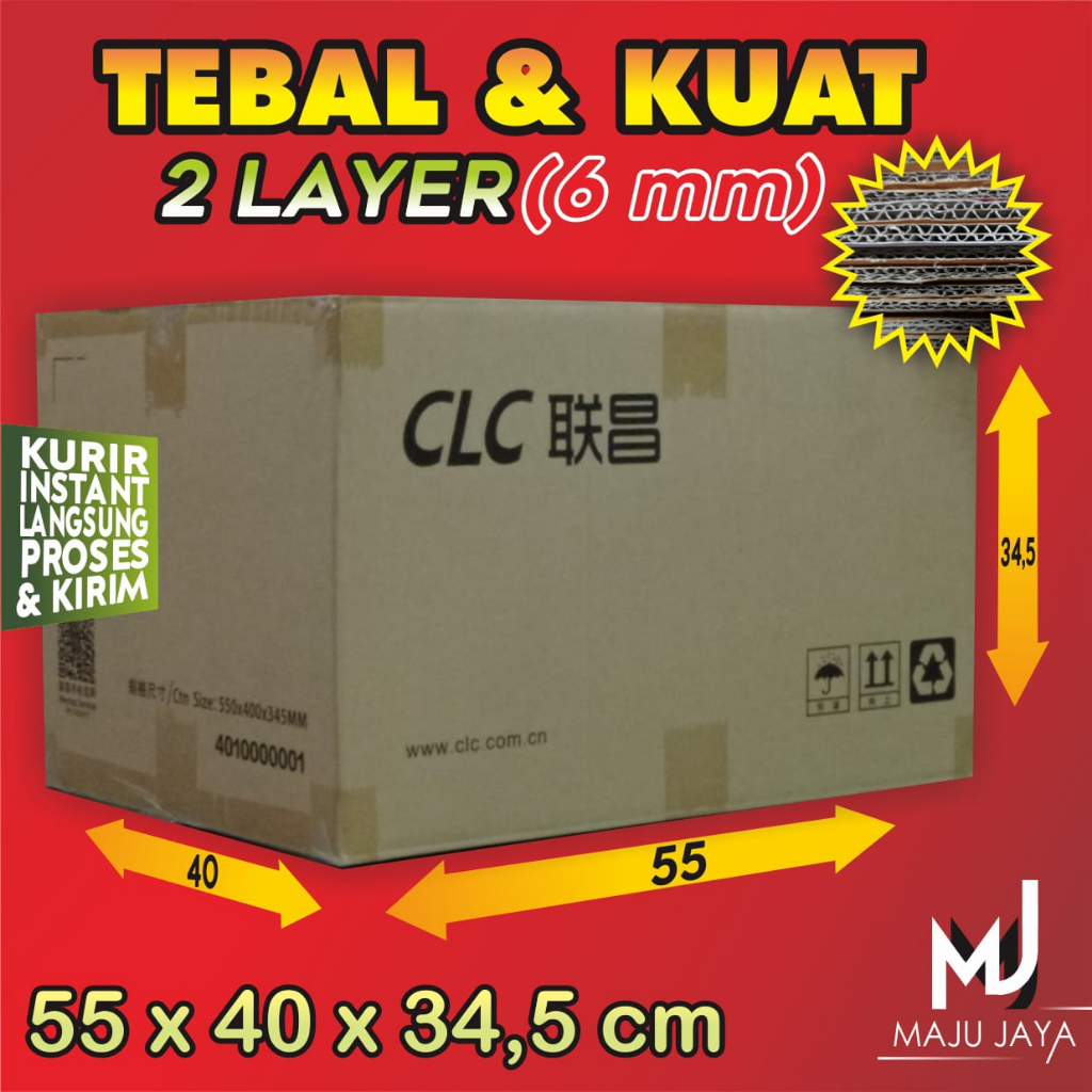 Jual Kardus Dus Kotak Packaging Packing Paking Jumbo Bekas Besar Tebal ...