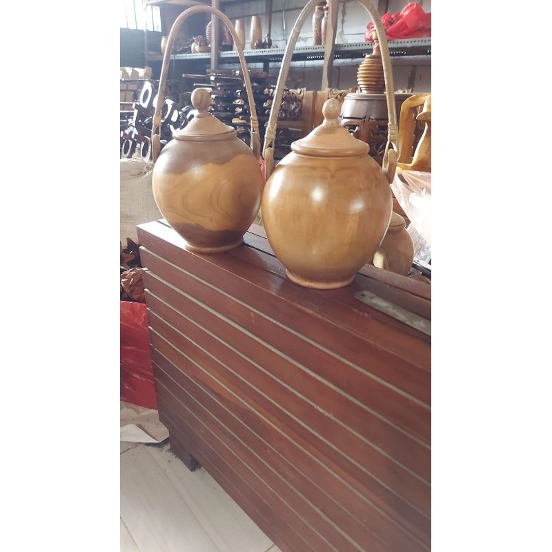 Jual Guci kayu jati gantung | Shopee Indonesia