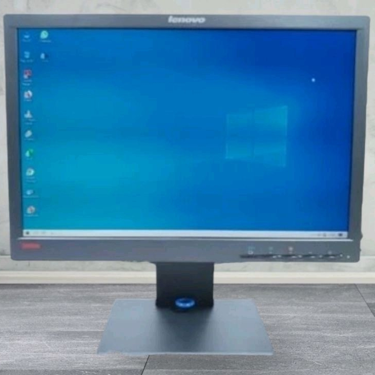 Jual lcd monitor lenovo 19in wide model l197w like new | Shopee Indonesia