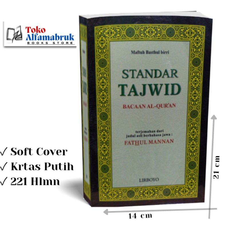 Jual Buku Standar Tajwid terjemah kitab Fathul Manan MMQ Lirboyo ...