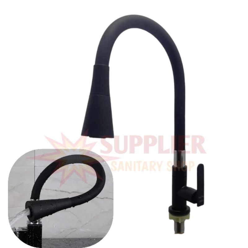 Jual KRAN CUCI PIRING STENLIES SUS 304/KRAN ANGSA TANAM/KRAN SINK MEJA ...