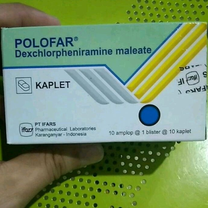 Jual POLOFAR® (Gatal-gatal, Alergi, Pilek Musiman, Eksim, Rdg Kulit ...