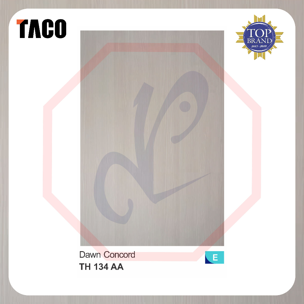 Jual TACO HPL WOODGRAIN SHEET DAWN CONCORD TH 134 AA Pelapis Triplek ...