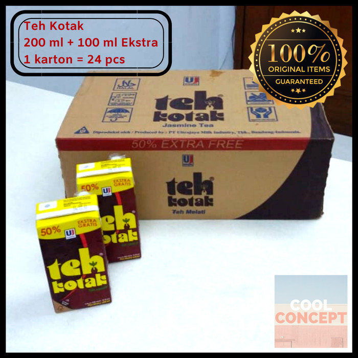 Jual Teh Kotak Jasmine Mini 200 ml ( 1 dus ) | Shopee Indonesia