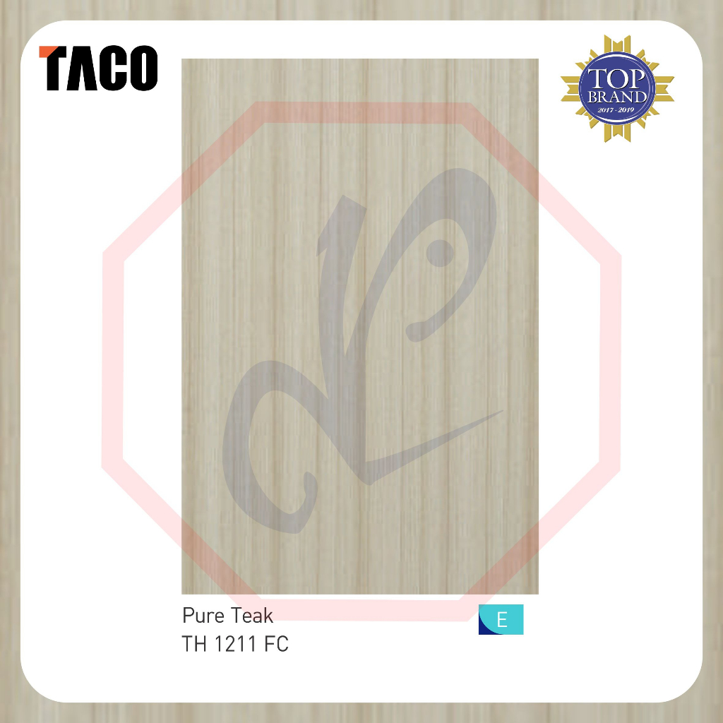 Jual TACO HPL WOODGRAIN SHEET PURE TEAK TH 1211 FC Pelapis Triplek ...