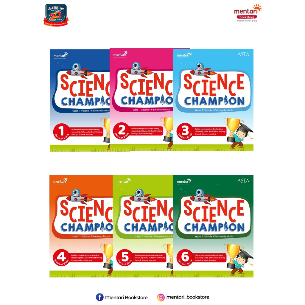 Jual Science Champion Student Book | Buku Pelajaran IPA Level SD ...