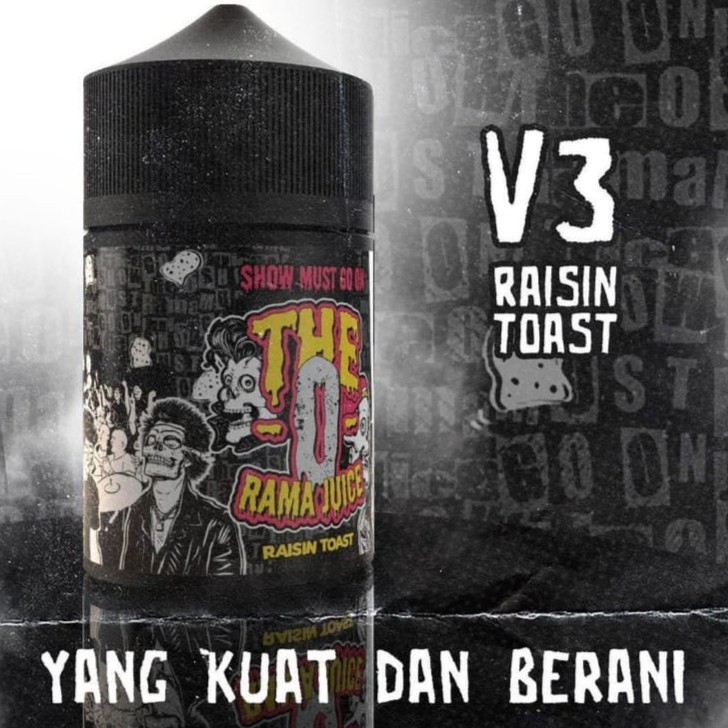 Jual The O Rama Juice V3 Raisin Toast 60ML by Poda Liquid x Fatrio ...