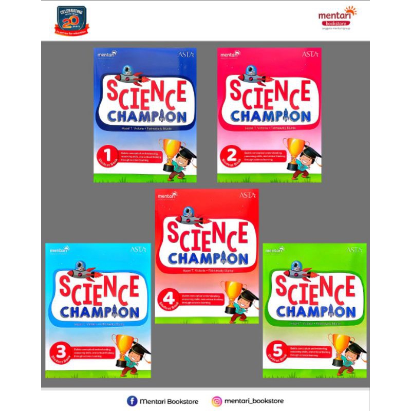 Jual Science Champion Student Book || Buku Pelajaran Sains SD | Shopee ...