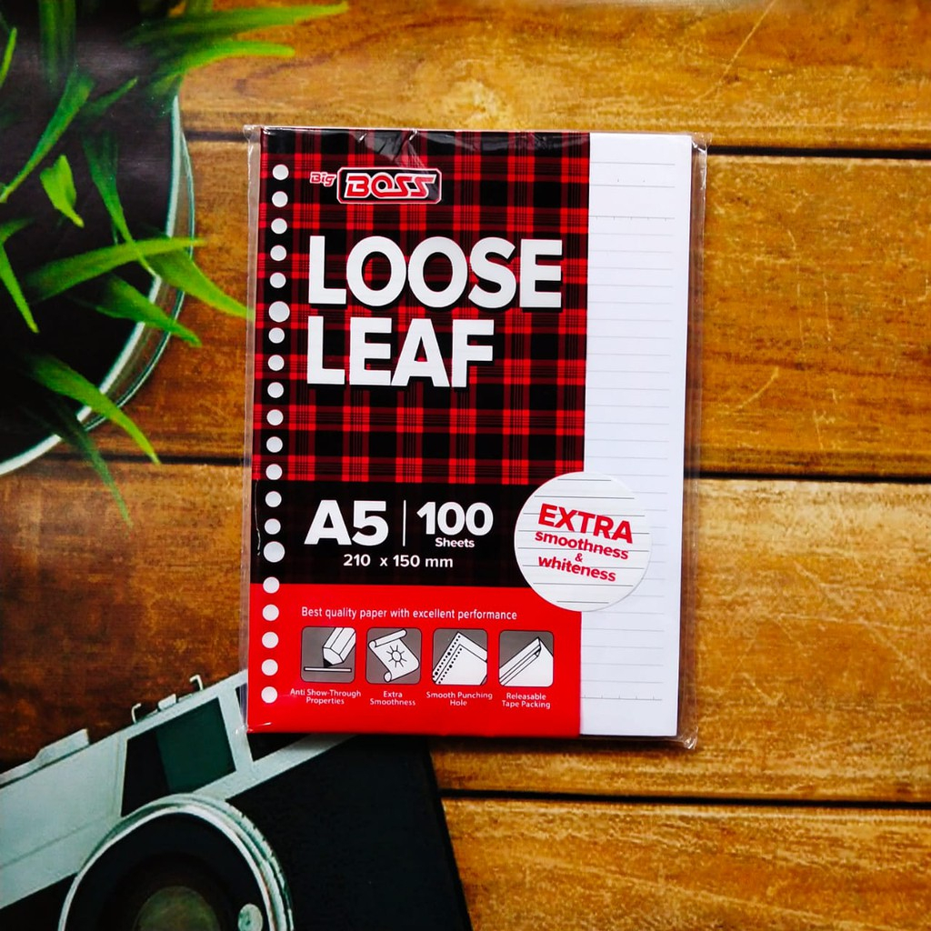 Jual KERTAS FILE / KERTAS ISI BINDER A5 / B5 / LOOSE LEAF BERGARIS ...