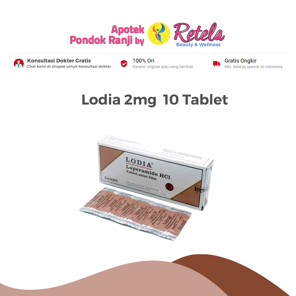 Jual LODIA 2MG 1 STRIP ISI 10 TABLET | Shopee Indonesia