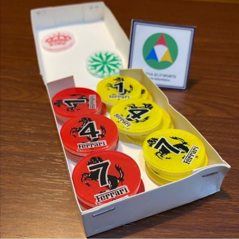 Jual Koin Karambol Biji Coin Krambol Keping Papan Meja Carrom Games ...