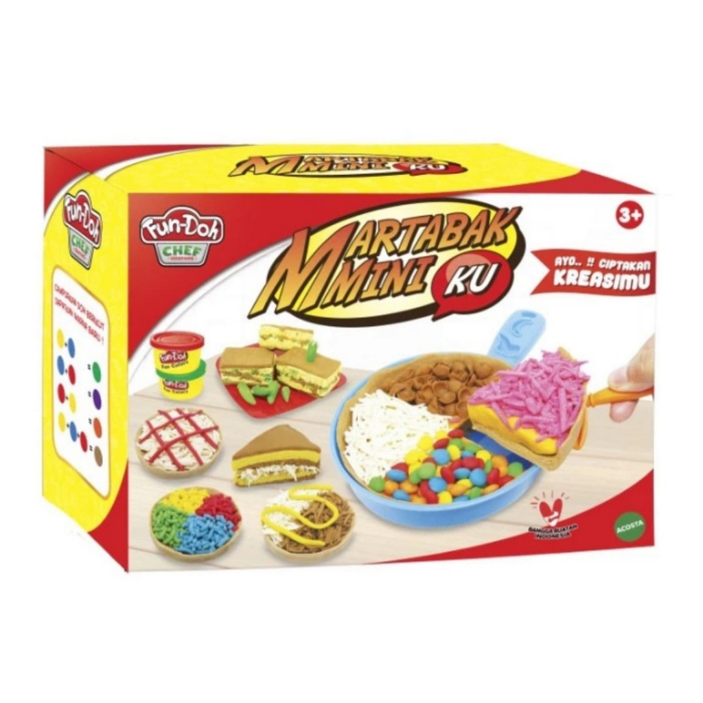 Jual FunDoh Martabak Miniku - Lilin Mainan - Mainan Edukasi - FunDoh ...