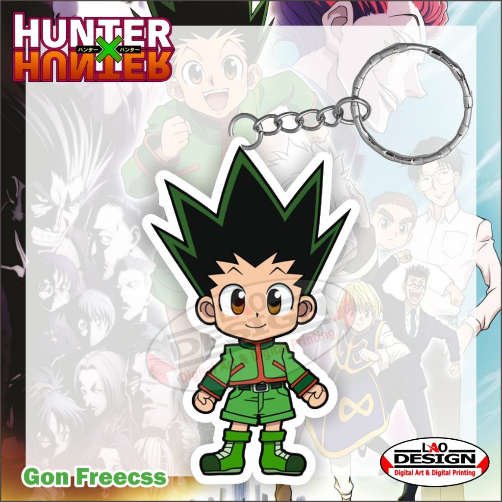 Jual Gantungan Kunci Gon Freecss Hunter X Hunter - Gantungan Kunci ...