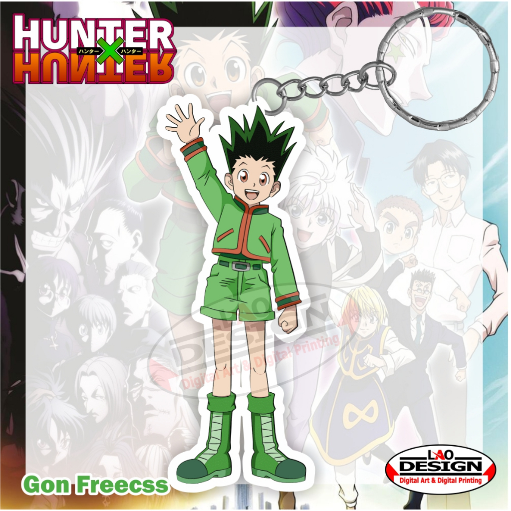 Jual Gantungan Kunci Gon Freecss Hunter X Hunter - Gantungan Kunci ...