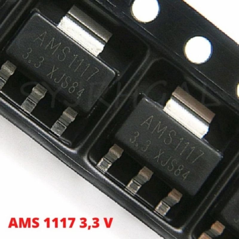 Jual Ams 1117 3,3 VOLT AMS 3,3 VOLT REGULATOR VOLTAGE 3,3V | Shopee ...