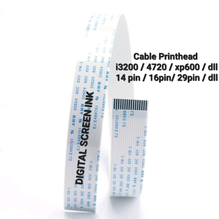 Jual cable printhead xp600 dx5 4720 i3200 digital print sparepart dx4 ...