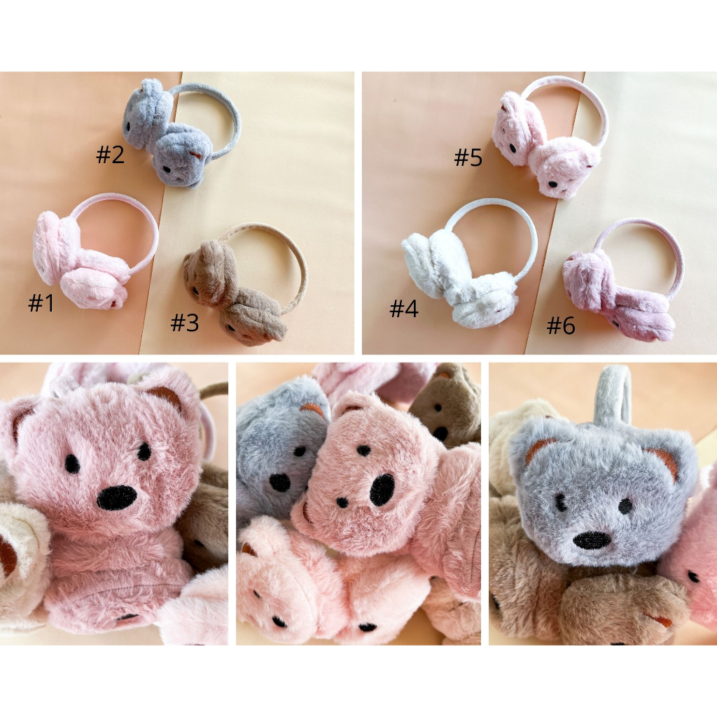 Jual Earmuff Penutup Telinga Bayi Anak Karakter Ultraman Bear Beruang ...