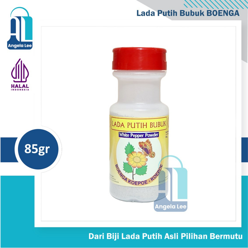Jual Boenga Koepoe Koepoe Lada Putih Bubuk White Pepper Merica Bunga ...