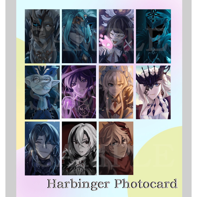 Jual Fatui Harbinger Photocard by bleasam_n | Shopee Indonesia
