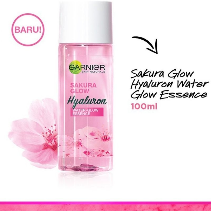 Jual Garnier Sakura Glow Hyaluron Water-Glow Essence Skin Care 100 ml ...