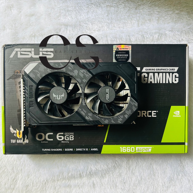Jual VGA GTX 1660 SUPER 6GB GDDR6 ( TAG RX 570 RX 580 GTX 1060 GTX 1070 ...