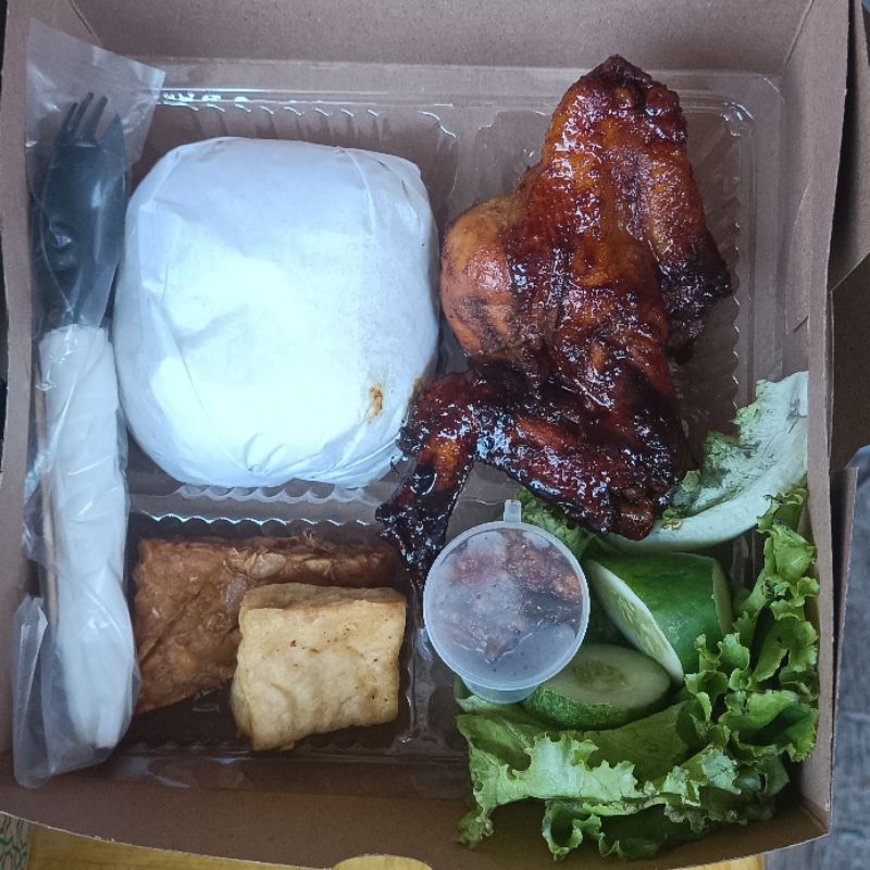 Jual Denona Ayam Bakar + Nasi (Menu Nasibox/Katering/Nasi kotak/Lunch ...