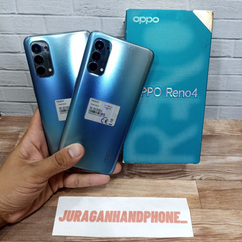 Jual Oppo Reno 4 Ram 8GB Internal 128GB 8/128GB Hp Second Seken Bekas ...