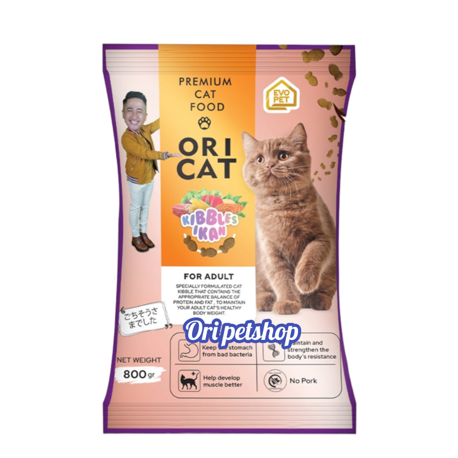 Jual ORI CAT Adult Dry Food Makanan Kucing Dewasa 800g | Shopee Indonesia