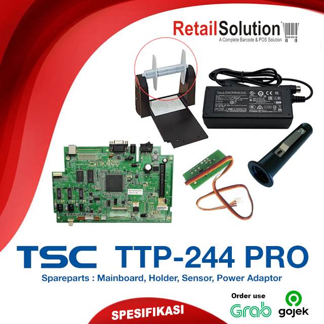 Jual Spare Part TSC TTP244 TTP-244 Pro - Sensor Adaptor Roller | Shopee ...