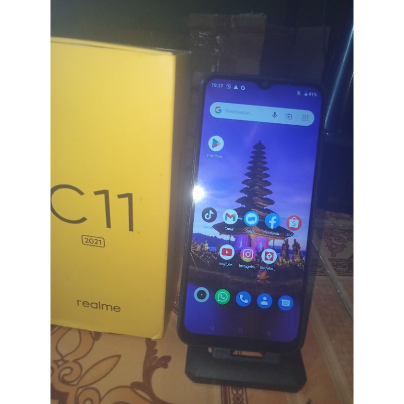 Jual realmi c11 2021 hidup,minus papan cas bawah gak bisa cas + mic ...