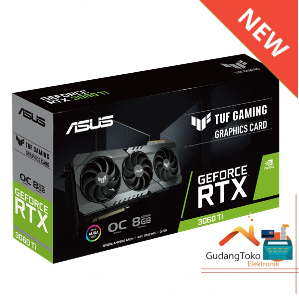 Jual ASUS TUF Gaming GeForce RTX 3060 Ti OC Edition 8GB GDDR6 | Shopee ...