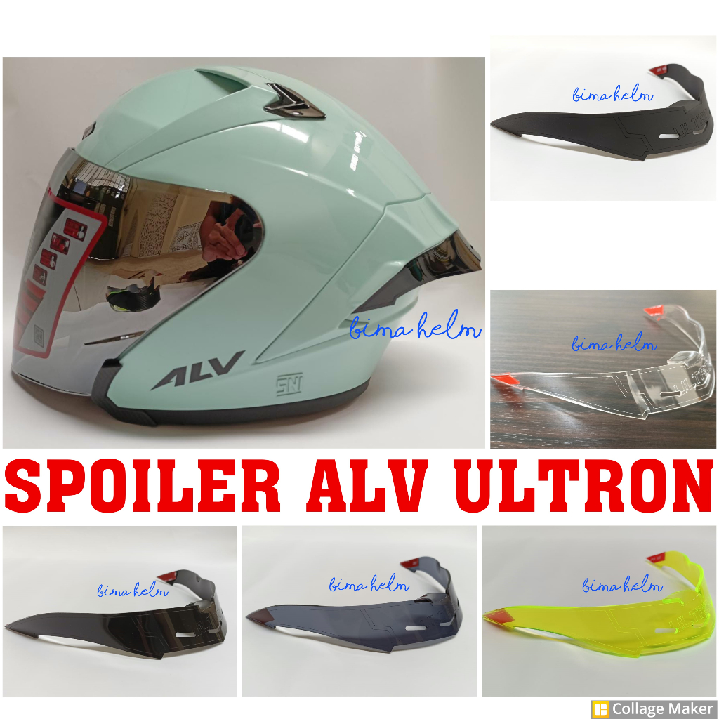 Jual SPOILER HELM ALV ULTRON ALL VARIANT | Shopee Indonesia