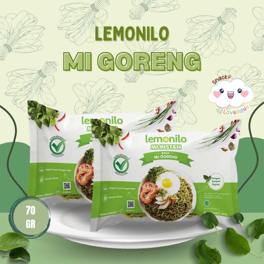 Jual Lemonilo Mi Instan - Mie Instant - All Variant ( Goreng / Ayam ...