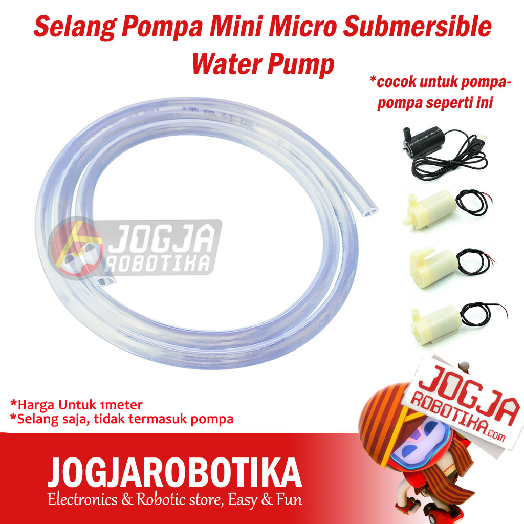 Jual Pompa Mini Micro Submersible Water Pump 3V 5V DC Pompa Air Mini ...