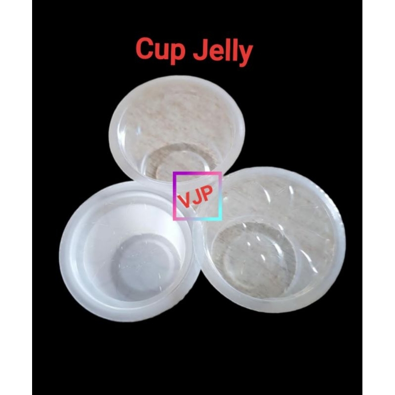 Jual Cup Jelly / Gelas Puding Ice Cream 55ml 65ml Putih Bening | Shopee ...