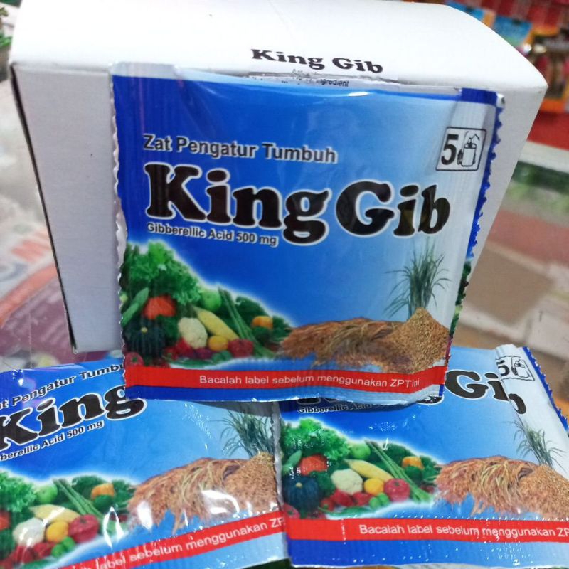 Jual Zat Pengatur Tumbuh KING GIB ( KINGGIB ) Tablet GA3 ( Gibberellic ...