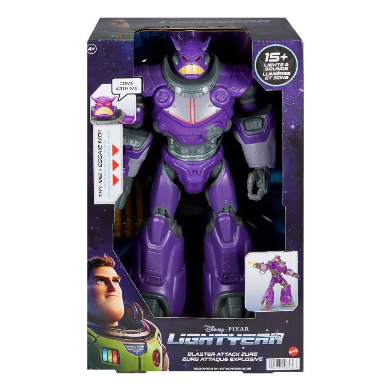 Jual Disney and Pixar Lightyear Blaster Attack Zurg | Shopee Indonesia