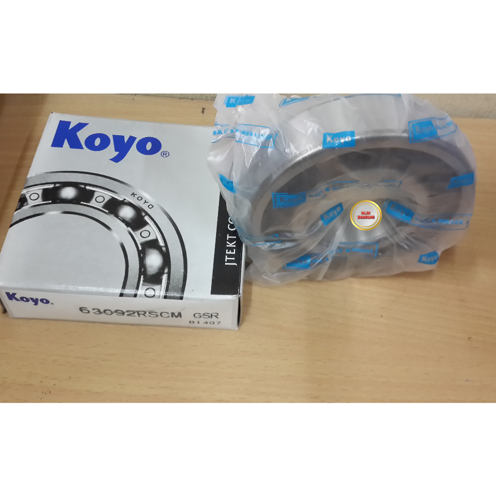Jual Bearing 6309 2RS Laher 6309 2RS Tutup Karet (ID 45mm, OD 100mm, T ...