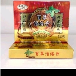 Jual bai cao huo luo dan obat nyeri sendi isi 40 pil strip | Shopee ...