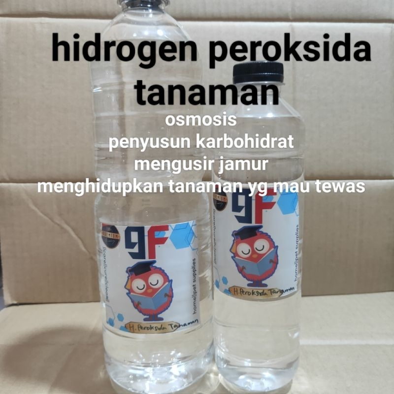 Jual h2o2 tanaman hidrogen peroksida 1 liter | Shopee Indonesia