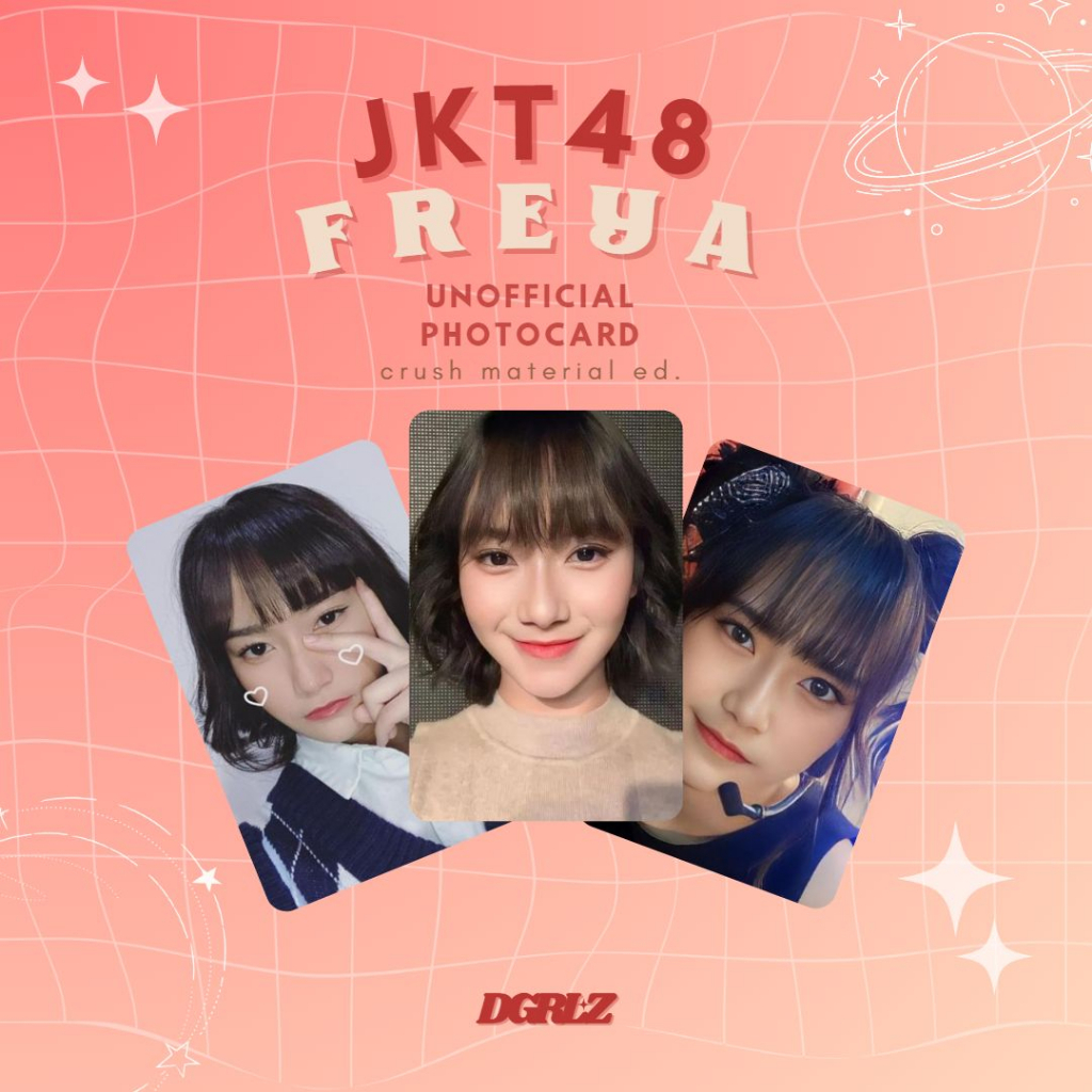Jual [BACA DESC.] JKT48 FREYA [UNOFF PHOTOCARD] // CRUSH EDITION ...