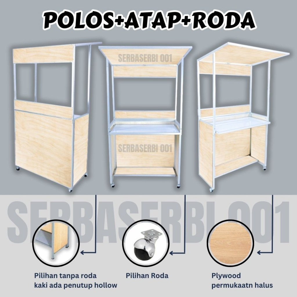Jual BOOTH LIPAT 60X40 MEJA JUALAN, BOOTH PORTABLE, MEJA MINUMAN, MEJA ...