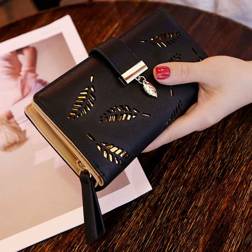 Jual Dompet Wanita Kulit Fashion Model Panjang Elegan Modern | Shopee ...
