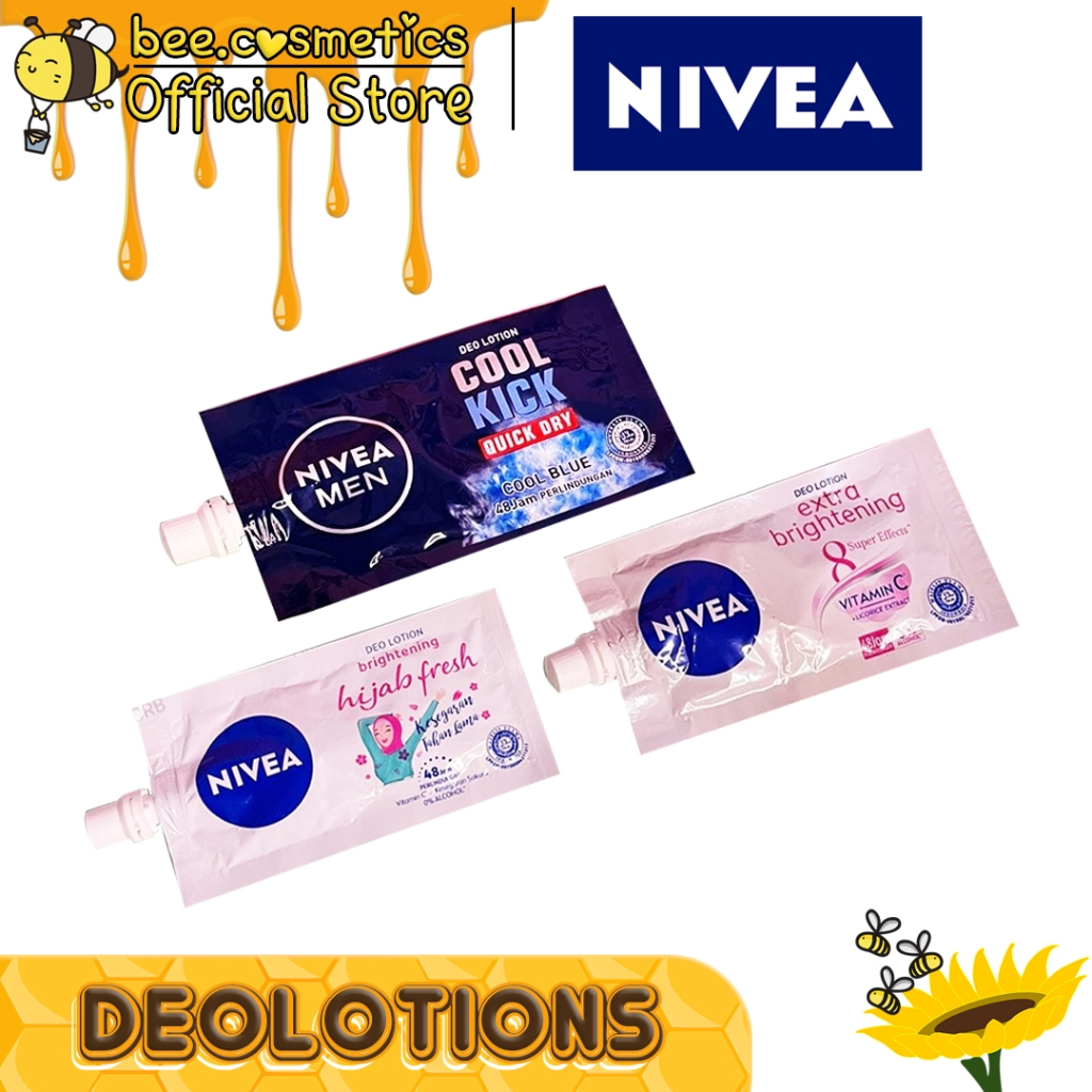 Jual DEODORANT SACHET NIVEA MEN ICE COOL - HIJAB FRESH - EXTRA ...
