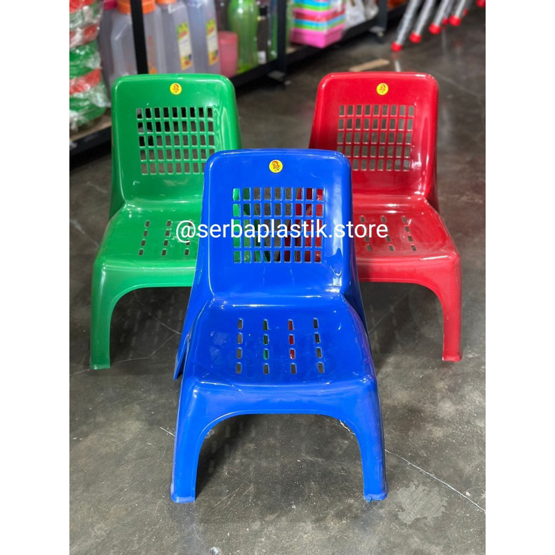 Jual kursi sandar anak gm / kursi belajar anak / bangku kecil plastik ...